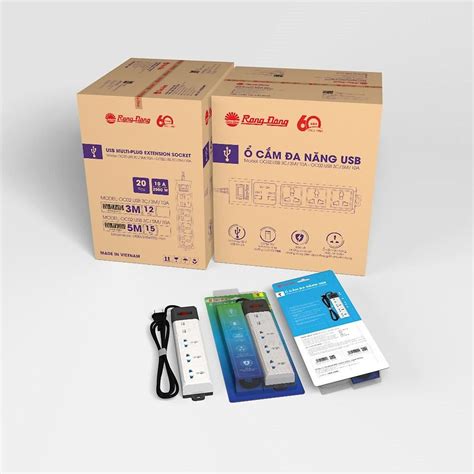 Review Ổ cắm đa năng USB m Rạng Đông Model OC USB C M A