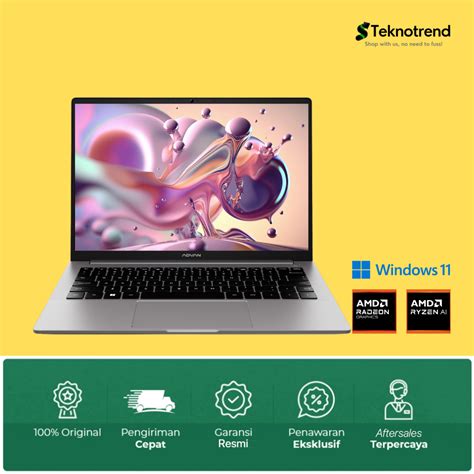 Jual Advan Laptop Ai Gen Ryzen 7 8845hs Amd Ryzen Ai Ips 100 Srgb 16gb