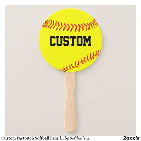 Custom Fastpitch Softball Fans For Fans Zazzle Fastpitch Softball Softball Fan Fastpitch