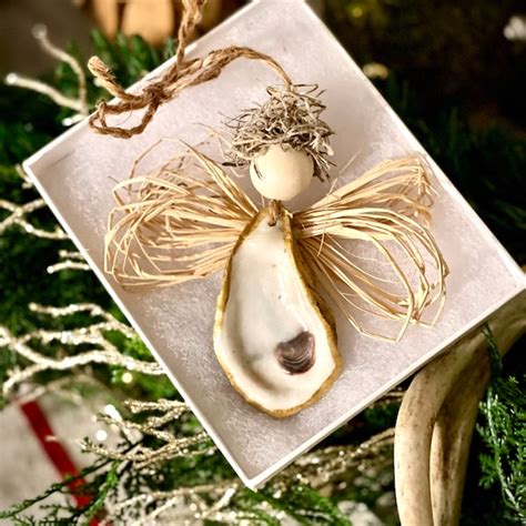 Oyster Shell Angel Etsy