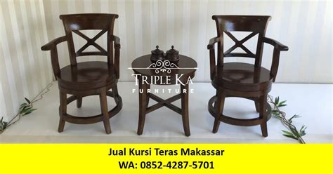 Contoh Kursi Kayu Minimalis Modern