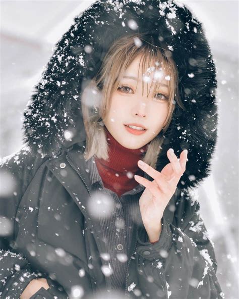 Elyさんのインスタグラム写真 Elyinstagram「𝕊𝕟𝕠𝕨 雪 ️ Photo By Dzzdm」1月15日 18時56分