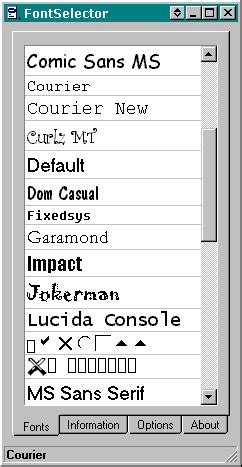 FontSelector Download CHIP