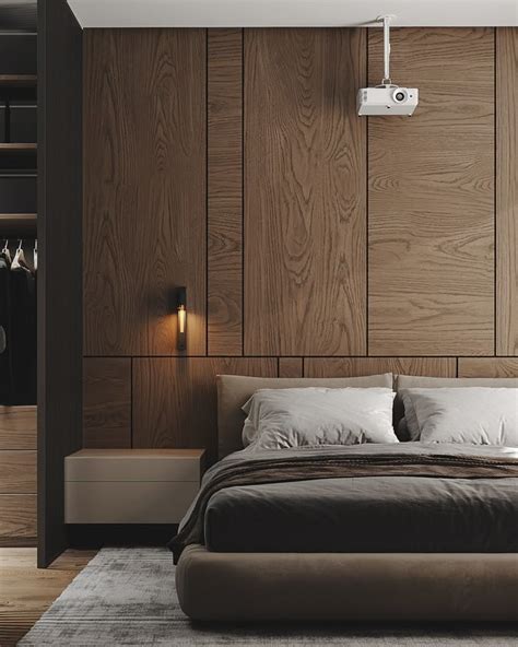 Интерьер квартиры в стиле современный минимализм Bedroom Interior