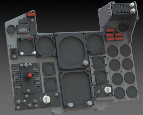 F4 Phantom Hight Definition Work Cockpit 3d Model 3d Printable Cgtrader