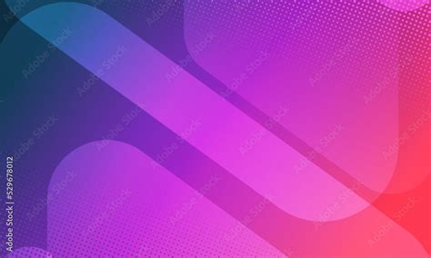 Abstract Modern Trendy Color Gradient Background With Halftone And Geometric Shapes Blue