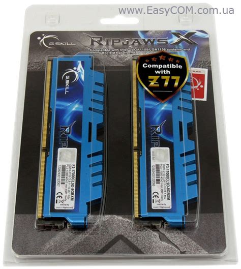 Обзор 8 ГБ комплекта памяти Ddr3 2133 G Skill Ripjawsx F3 17000cl9d 8gbxm Страница 1