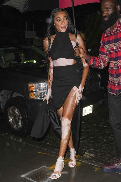 Winnie Harlow At Vince Camuto Invincible Pop Up In New York 04072022