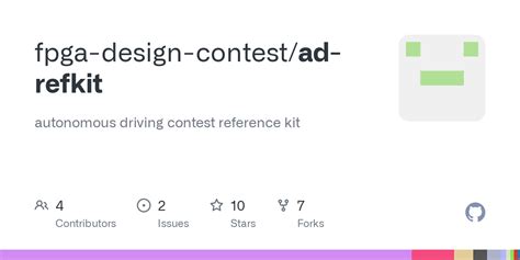 Github Fpga Design Contestad Refkit Autonomous Driving Contest