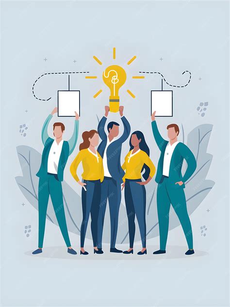 premium vector employees picipating in a corporate challenge like a