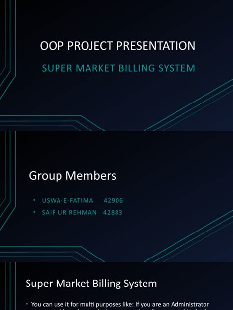Oop Project Pdf