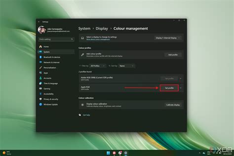 How To Use Color Profiles In Windows 11