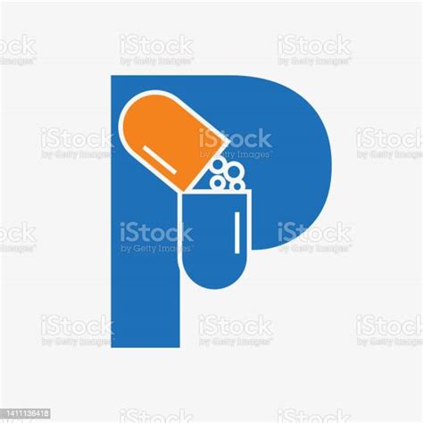 편지 P 의학 태블릿 로고 개념 건강 관리 로고 기호 벡터 템플릿 알파벳 P에 대한 스톡 벡터 아트 및 기타 이미지 알파벳