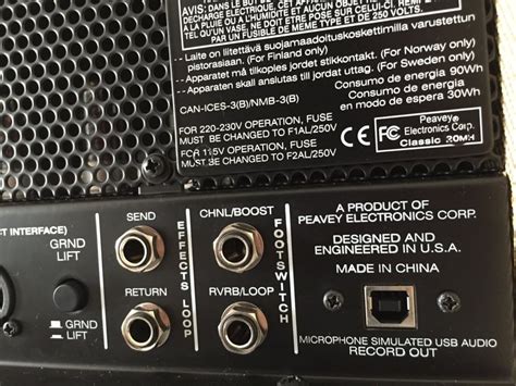 No Stock Peavey Classic 20 Mh Mini Head Guitar Amp Gooswyn