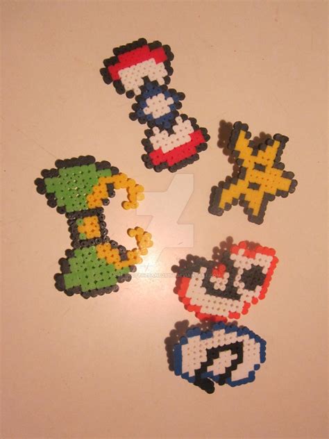 Perler Bead Hair Clips By Garraofthesand23354 On Deviantart