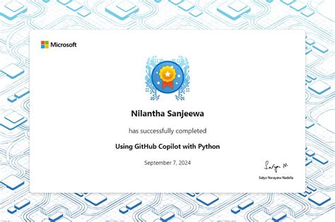 nilantha sanjeewa on linkedin 🎉 i m excited to share that i have successfully completed the using…