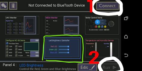 کنترل Led Rgb با بلوتوث کنترل Led Rgb با بلوتوث