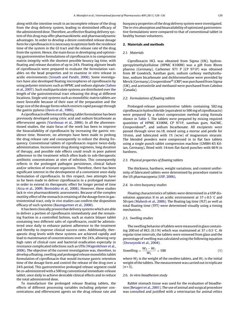 Solution Scientific Paper Development Of A Prolonged Release