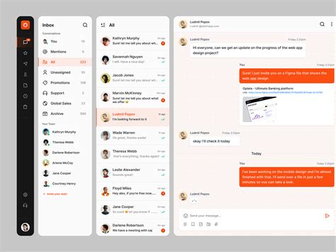 Dashboard Messaging By Orix Creative On Dribbble