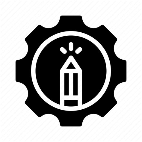 Functional Copywriting Communications Pencil Writing Setting Gear