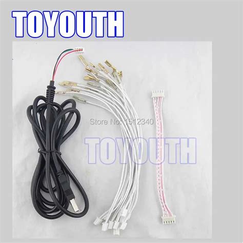 신제품 제로 딜레이 Usb 조이스틱 아케이드 플레이어용 Pc 아케이드 To Usb 컨트롤러 Usb To Jamma 게임 컨트롤러 4 개usb To Jamma