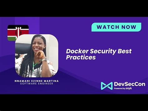 Free Video Docker Security Best Practices From DevSecCon Class Central