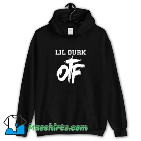 Original Lil Durk Otf Rapper Hoodie Streetwear By