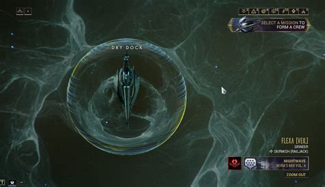 After Completing Railjack Missions Cannot Select Dry Dock On