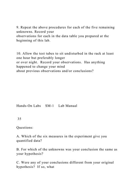 Babes Name Date Of Experiment Date Re Docx