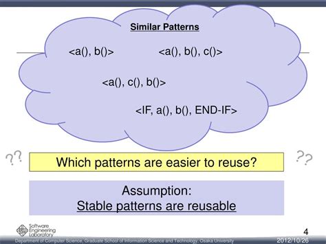 Ppt Investigation Of Coding Patterns Over Version History Powerpoint