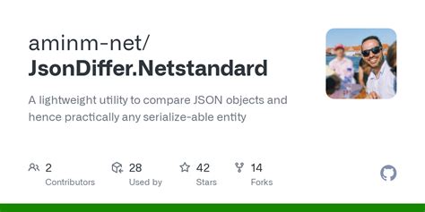 Github Aminm Netjsondiffernetstandard A Lightweight Utility To
