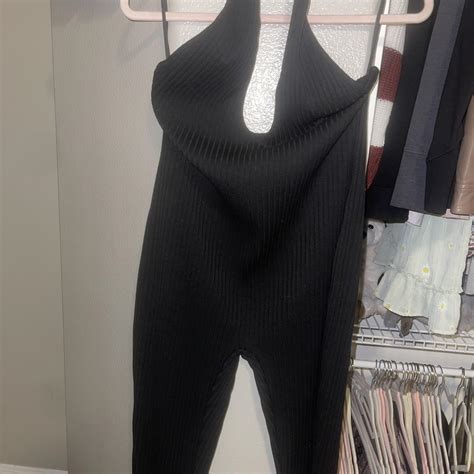 Sexy Backless Halter Jumpsuit Depop