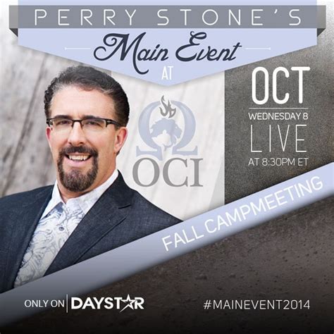 Daystar Set To Exclusively Air The Main Event” Fall Campmeeting With Perry Stone Daystar