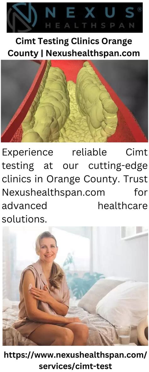 Cimt Testing Clinics Orange County Nexus