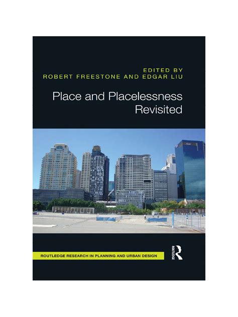 Place And Placelessness Revisited Pdf