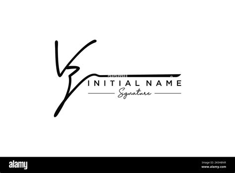 Vz Signature Logo Template Vector Hand Drawn Calligraphy Lettering