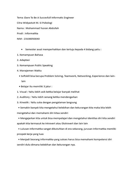 Muhammad Yusran Abdullah Pdf
