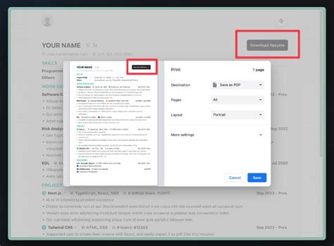 Create New Generation Resume With Power Of React And Markdown