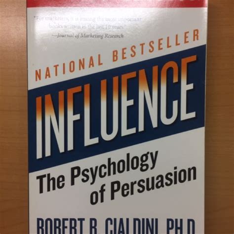 Influence By Robert B Cialdini Hobbies And Toys Books And Magazines
