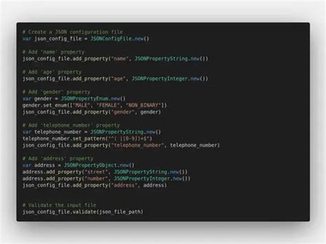 Json Configuration File Godot Asset Library