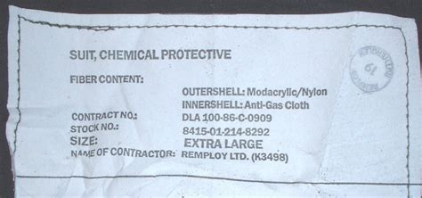 Vintage Usn Navy Mopp Chemical Exposure Trousers Remploy 1986 Etsy