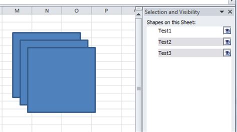 The Excel Picture Selection Pane