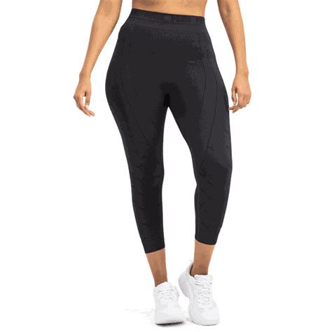 Puma Evoknit 78 High Waist Tight Treningstights Dame Svart