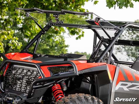 Polaris Rzr Xp Scratch Resistant Flip Windshield