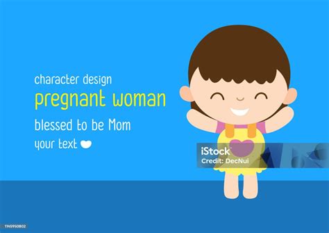 젊은 임신 여성 벡터 일러스트 레이 션 캐릭터 디자인입니다 가족에 대한 스톡 벡터 아트 및 기타 이미지 가족 개념 개념과 주제 Istock