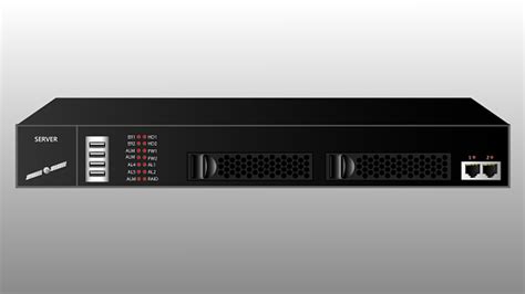 Carrierclass Server For Rackmounting Stock Illustration Download