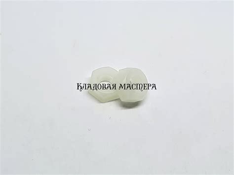 Гайка нейлоновая белая M3 купить в Украине