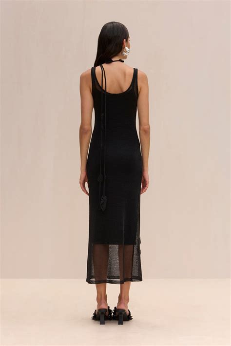 Pemma Knit Dress Black Cult Gaia