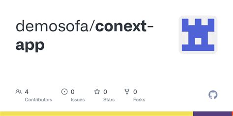 Github Demosofa Conext App