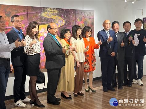 為嶺東科大60週年校慶系列活動揭開序幕 「花．圓」藝術創作展開展 蕃新聞
